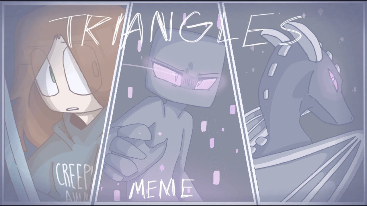 {Flashing Lights} TRIANGLES MEME {Flipaclip}(Gift for Dayamations) [Minecraft animation]