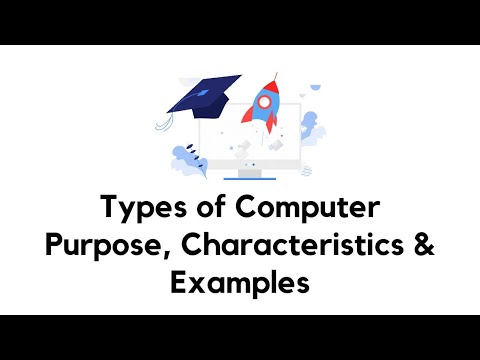 Types of Computers: Purpose, Characteristics & Examples