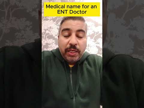 Language Learners Alert: Master the Medical Term for an ENT Doctor #medicalenglish #pronunciation