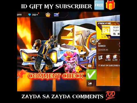 FREE FIRE ID GIVEAWAY ๐ฑ๐ฅ Donโt Miss Out! #Shorts #viral #freefire #idgiveaway #rishi1m