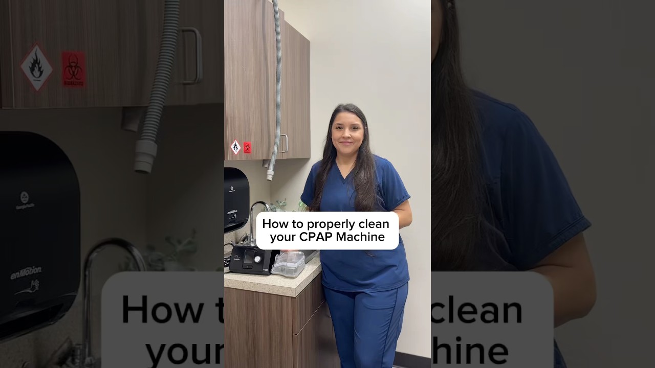 How to Properly Clean Your CPAP machine 😴With Sleep Lab Supervisor Rebecca Rodriguez