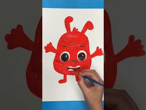Painting Morphle 🎨 #art #morphle