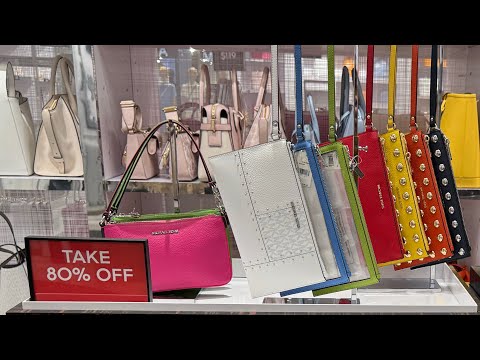 MICHAEL KORS OUTLET ~SUMMER COLLECTION ~TAKE 80% OFF ~BAG~WALLET ~SHARE #fashion #shopping