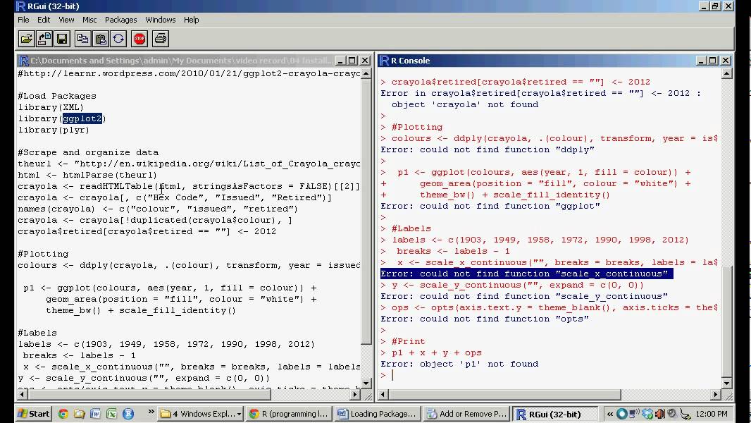 Loading Packages & Working With Libraries - R Software