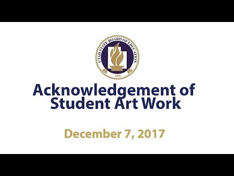 05 Acknowledgement of Student Art Work