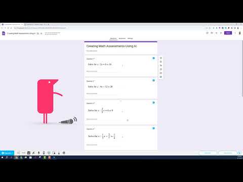 Equatio AI Forms Creator