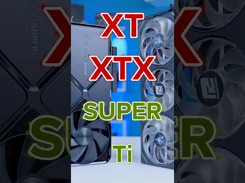 GPU Names Explained! 👀 (Ti vs Super vs XT vs XTX)