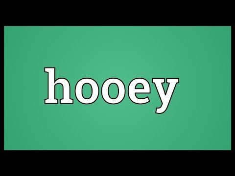 Hooey Meaning