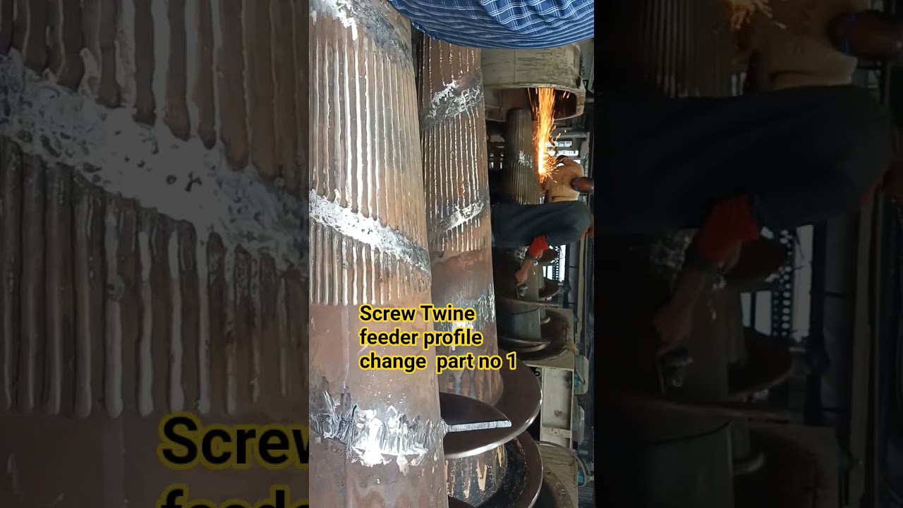 The screws are designed to interlock and 