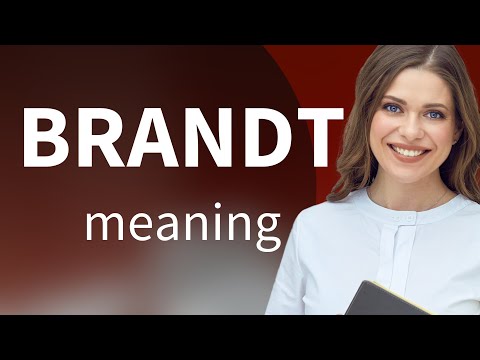 Brandt — meaning of BRANDT