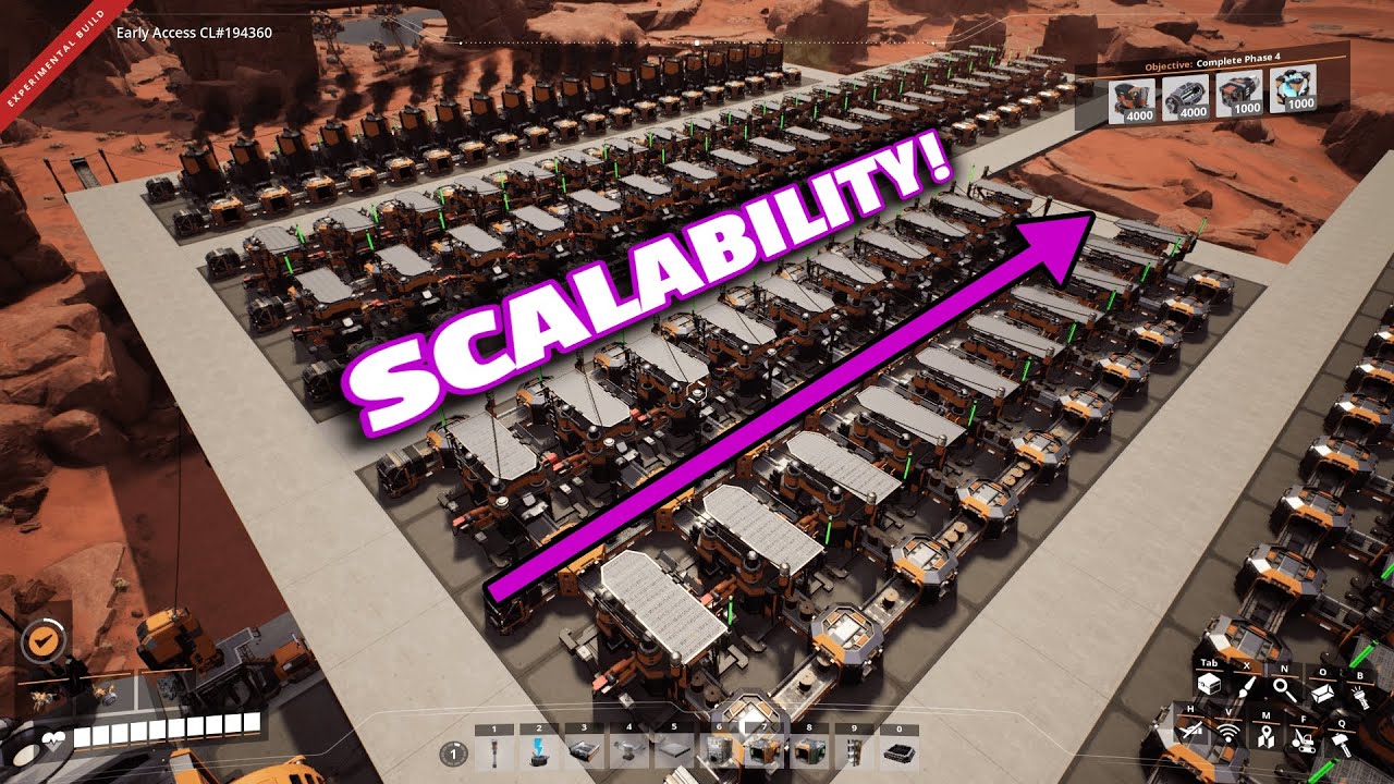 Satisfactory: Tips for Building Scalable Factories