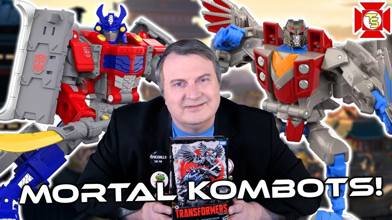 TRANSFORMERS OPTIMUS PRIME & STARSCREAM Timelines Samurai Review