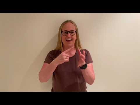 Signing with Sarah - Auslan Greetings