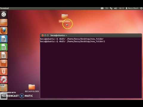 Creating folders | LINUX