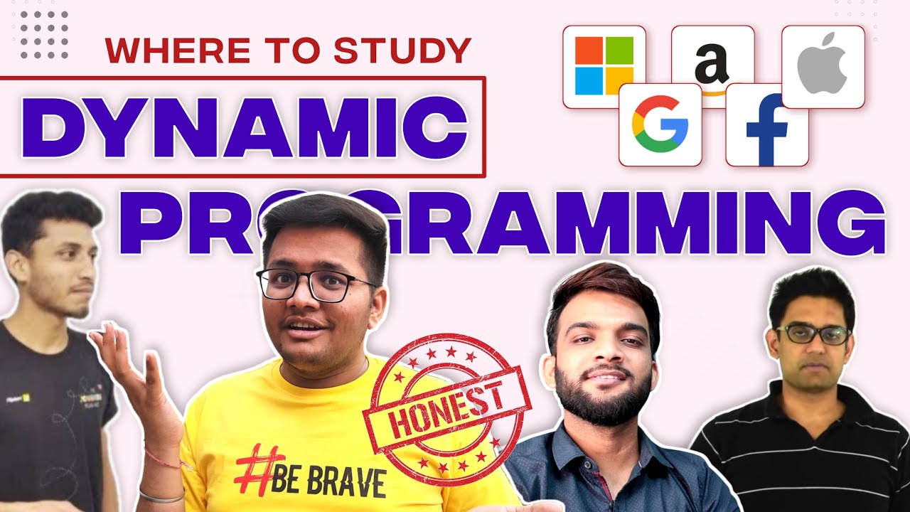 Where to Study Dynamic Programming | DP | Resources for DP | Striver | Aditya Verma | Tushar Roy