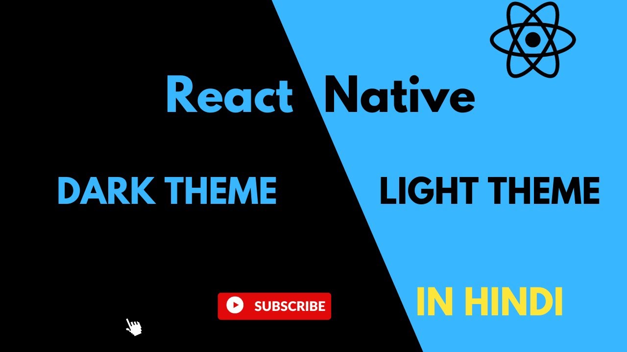 EP:16 React Native : Dark theme / light theme tutorial