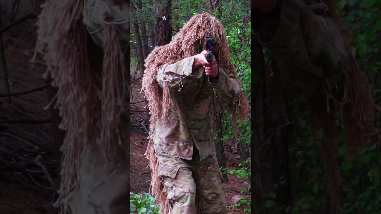 Homemade Ghillie Suit