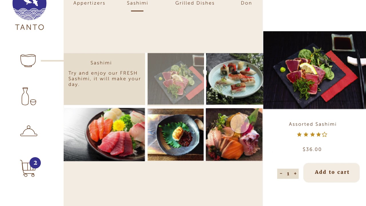 wnm605 ipad menu prototype