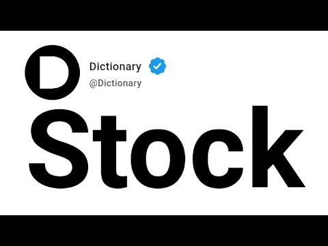 Stock Meaning In Marathi