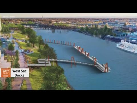 Why Guy: Why is there a sign for a water taxi behind the Ziggurat in West Sacramento?