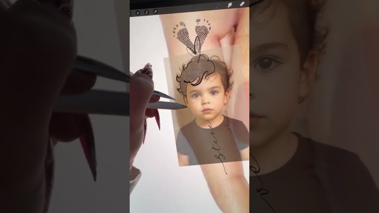 Ideia de Tattoo para eternizar quem você ama ##tattooideas #tattooartist #babyface