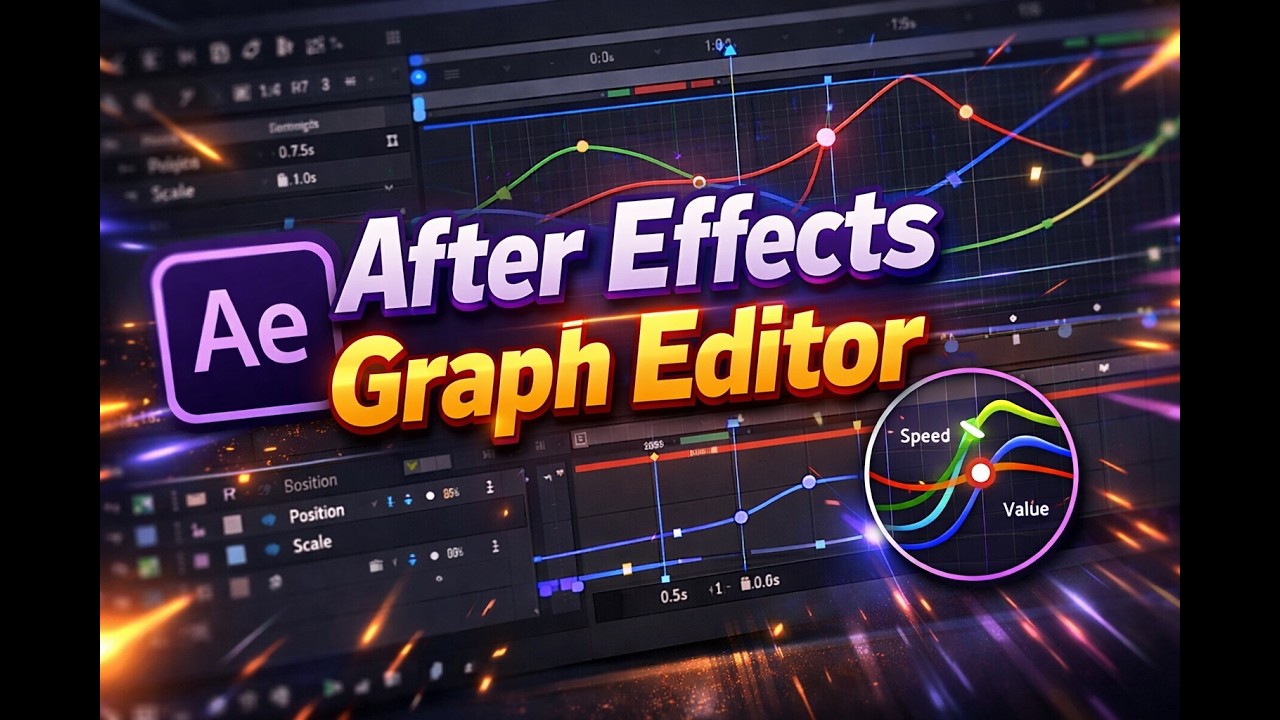 After Effects Graph Editor Full Guide | Beginner to Professional Animation