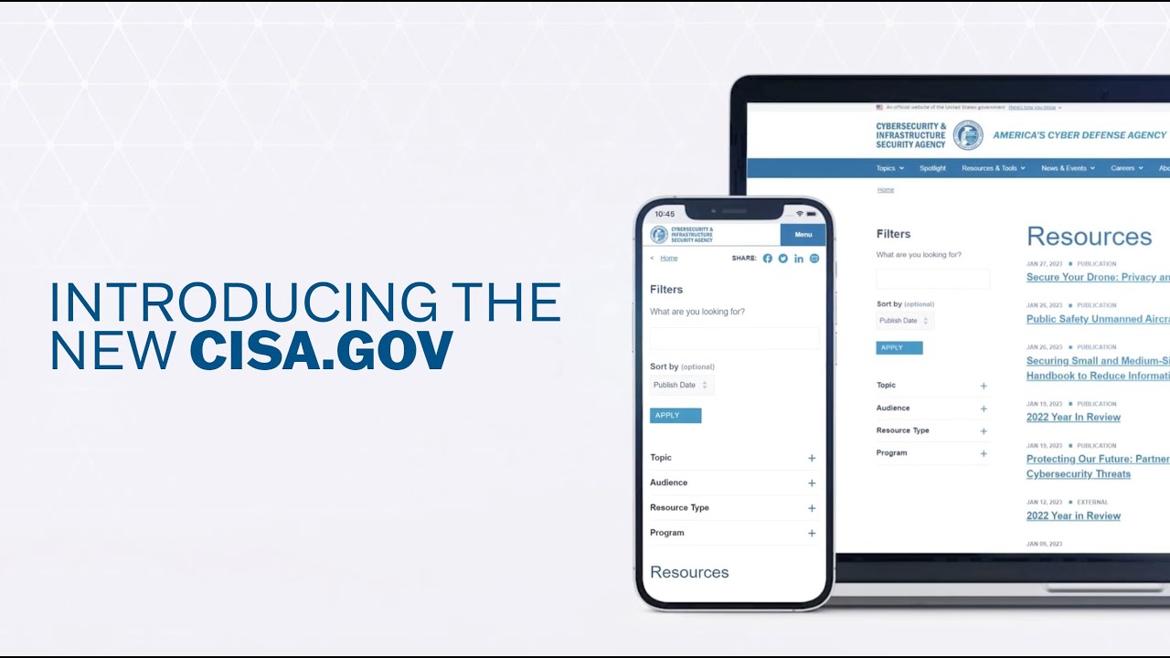 Introducing the new cisa.gov