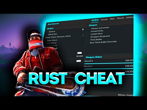 [NEW] Rust Hack Menu 2025 / AIM & WallHack & ESP / New FREE Rust Cheat 2025 UNDETECTED