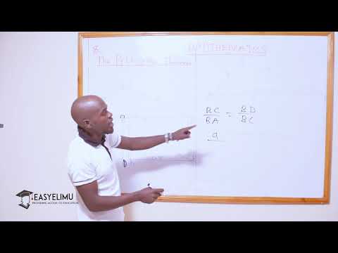 Pythagoras Theorem - Form 2 Mathematics EasyElimu