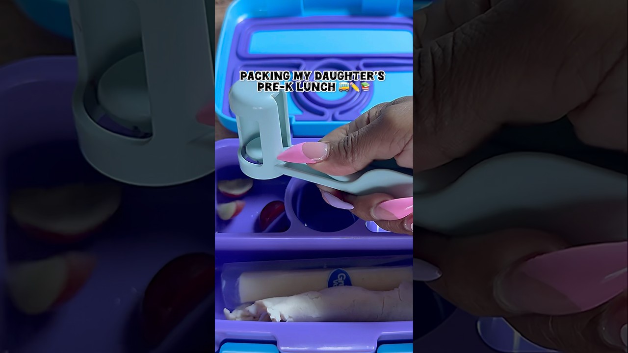 5 Minute Pre-K Lunch for Busy Moms