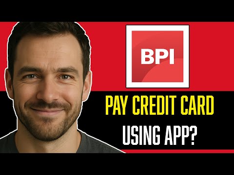 HOW TO PAY BPI CREDIT CARD USING BPI APP