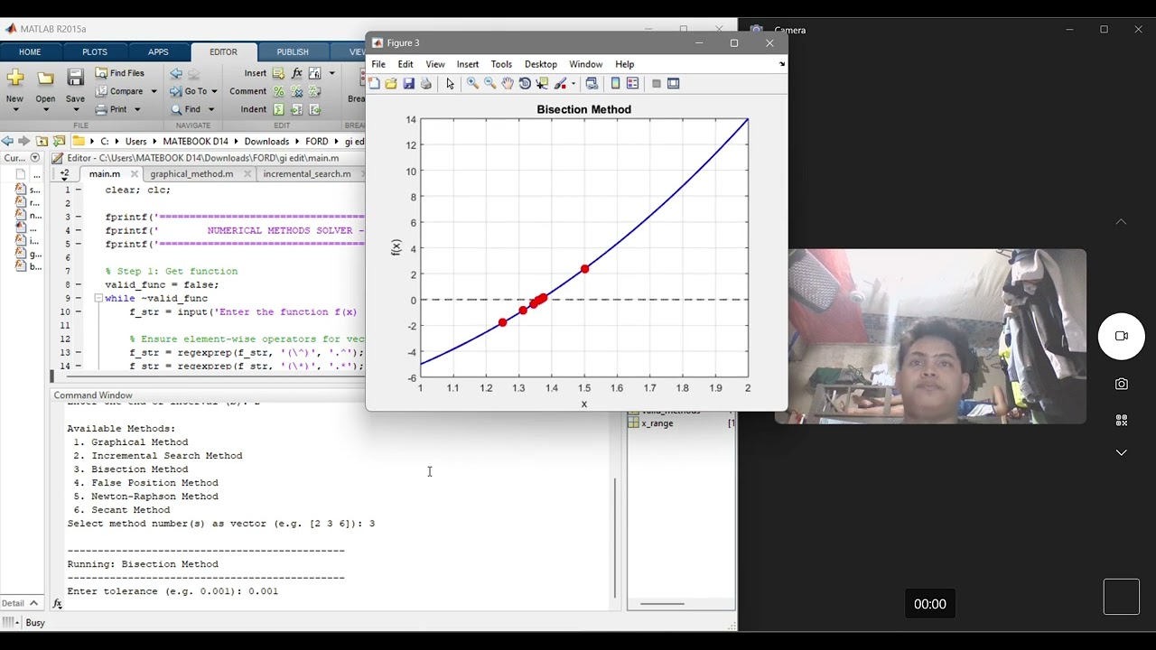 Numerical Methods using MATLAB