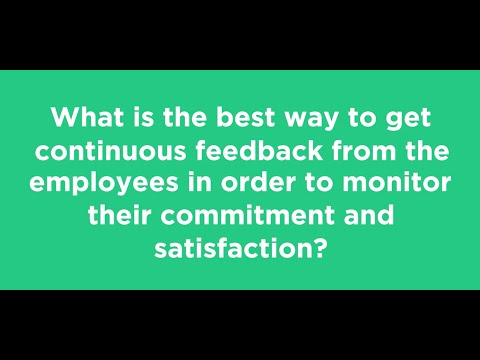 Employee survey - the essential questions answered