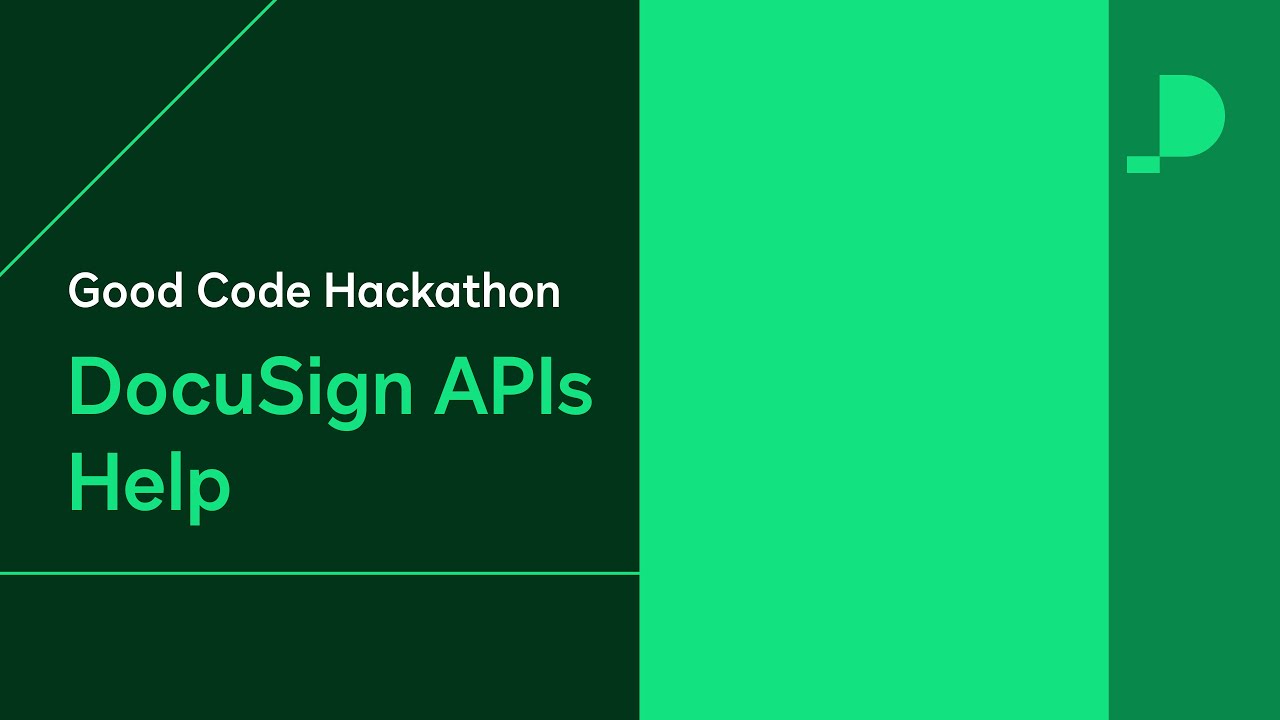 DocuSign APIs Help | Good Code Hackathon