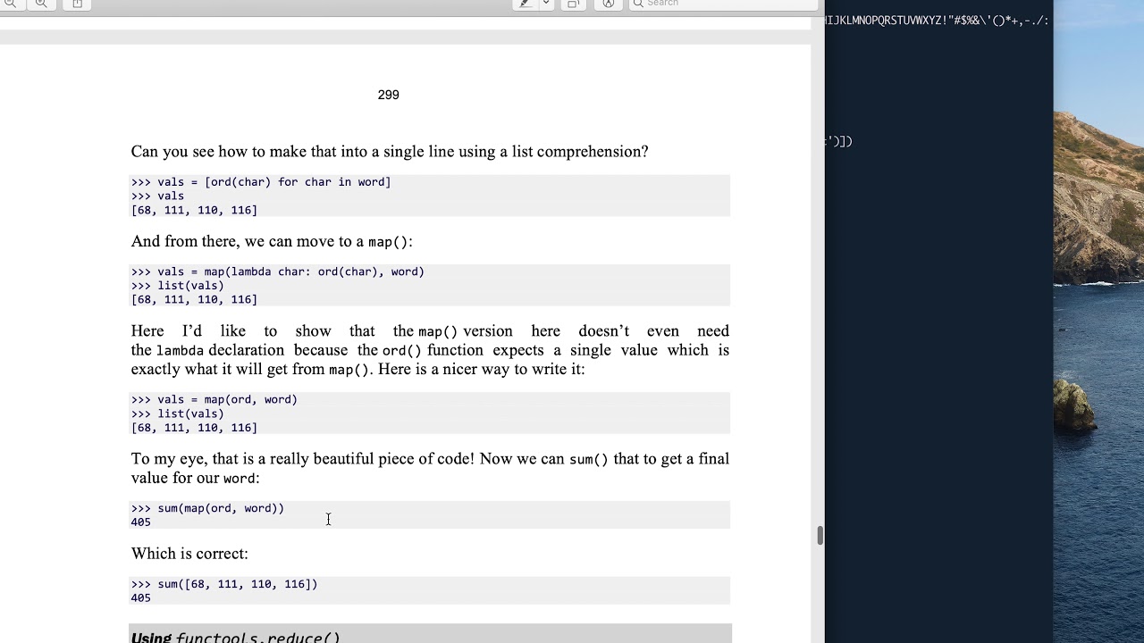 Tiny Python Projects: Ch 18 Pt 5 (Using map)