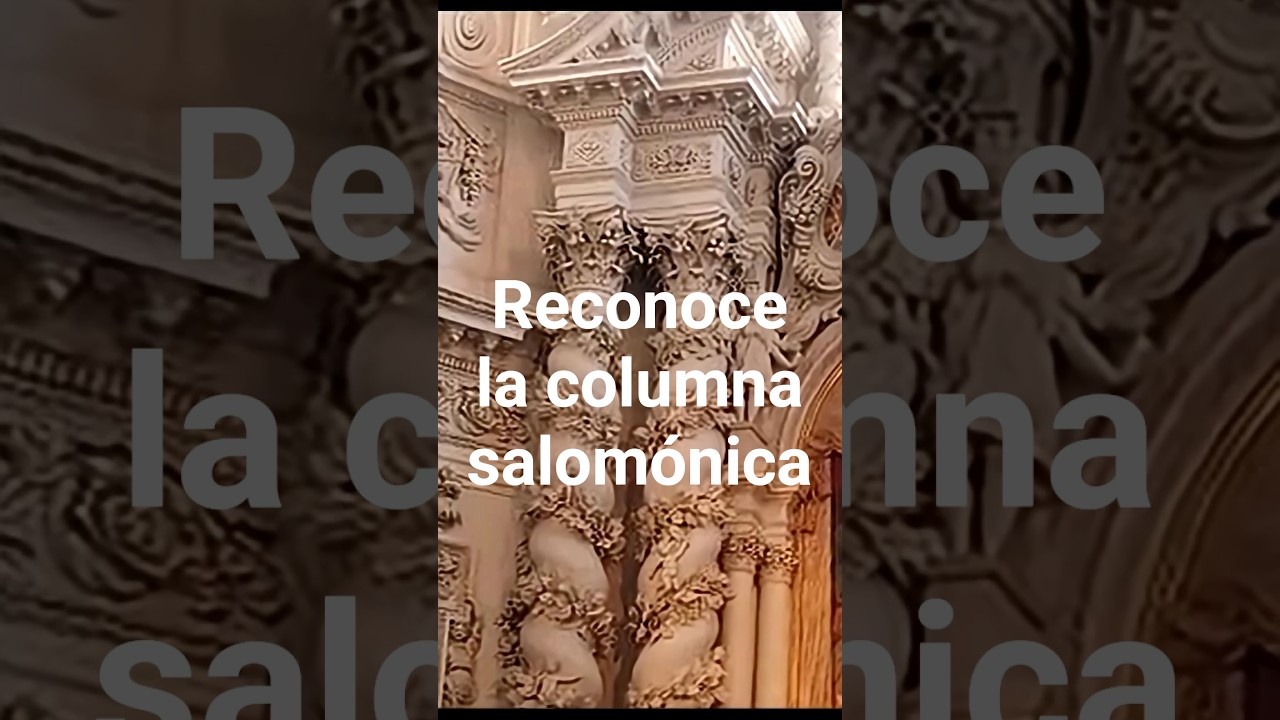 Columna Salomónica #arquitectura #arte #barroco #historia
