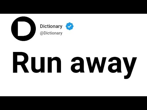 Run away Meaning In English