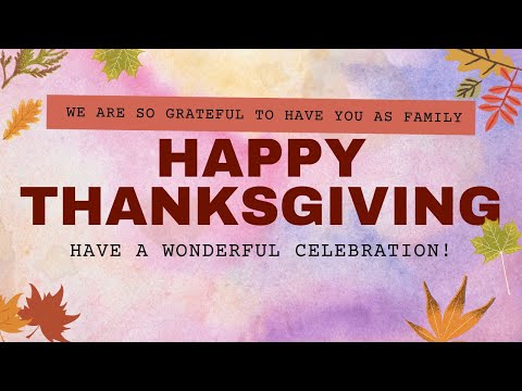 Thanksgiving Day 2021 - When is Thanksgiving 2021 in USA || Thanksgiving Date and Significance