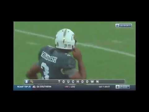 Brandon Wimbush First Career UCF Touchdown