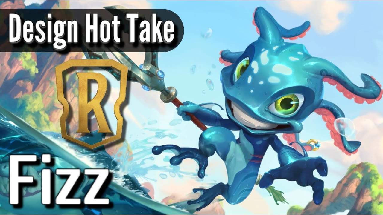 Fizz makes me uncomfortable, but he's still good|| Fizz 's #LoR Design Hot Take #Shorts #LoL