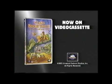 The Land Before Time III: The Time Of The Great Giving Trailers Comparison VHS 1995