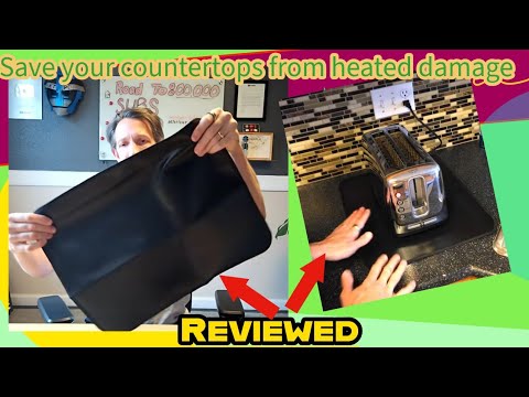 Best Heat Resistant Mats for countertop protection Review 🔥 | Countertop Protector Review & Test!