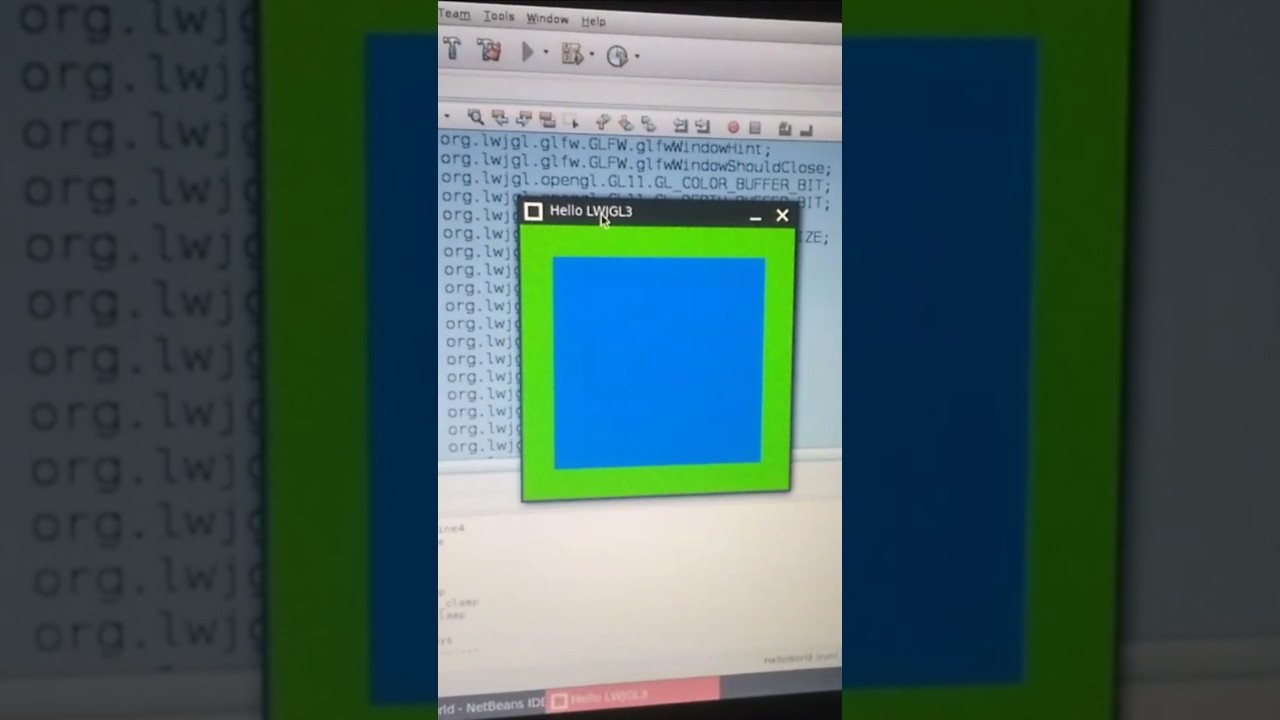 First Step for Minecraft Clone. Java Game Development with LWJGL3.
