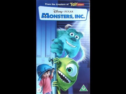 Digitized opening to Monsters, Inc. (UK VHS)