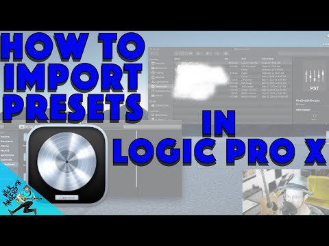 How to Import Presets into Logic Pro X 2021 | Plugin Presets