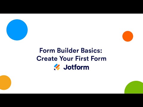 Announcing A New Webinar Series Form Builder Basics The Jotform Blog
