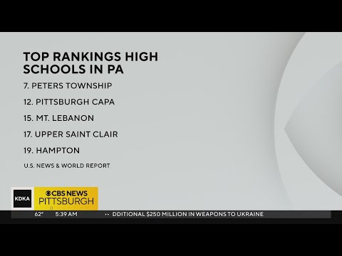 Peters Township High School ranked 7th among best high schools in Pennsylvania