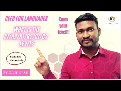 What is A1/A2/B1/B2/C1/C2 English levels? (CEFR for Languages)