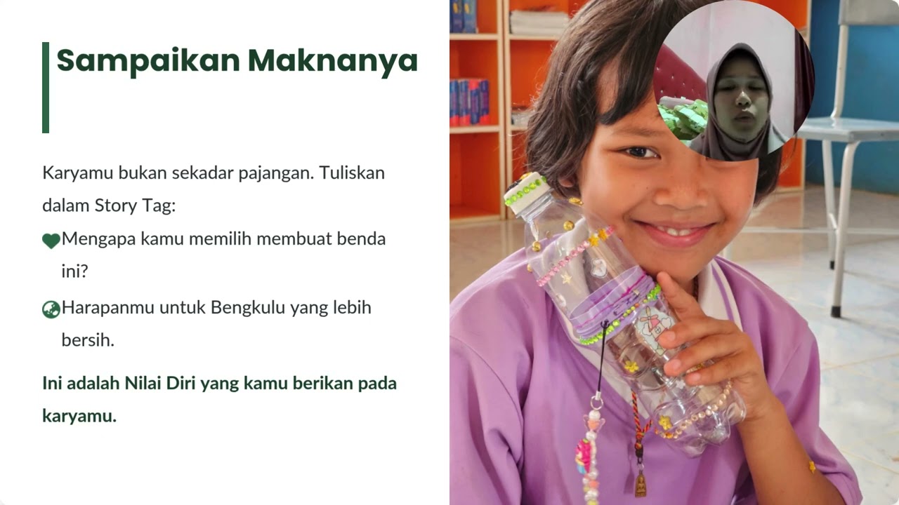 Paket A, Kelas V/Genap, Pemberdayaan, Pertemuan 13 : narasi karya & nilai diri :menjadi pelopor yg