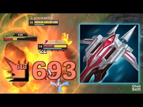 When Bruiser build Lethality Items..